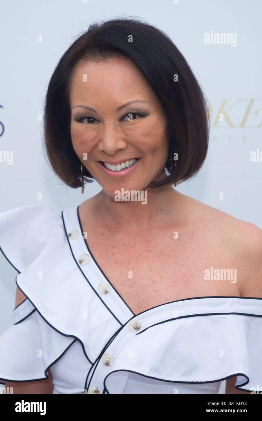 Journalist Aline Cho attends the Hamptons Magazine Memorial Day Soiree ...