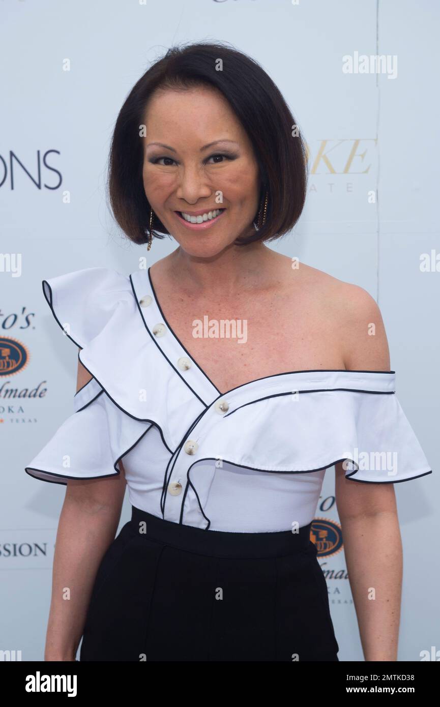 Journalist Aline Cho attends the Hamptons Magazine Memorial Day Soiree ...