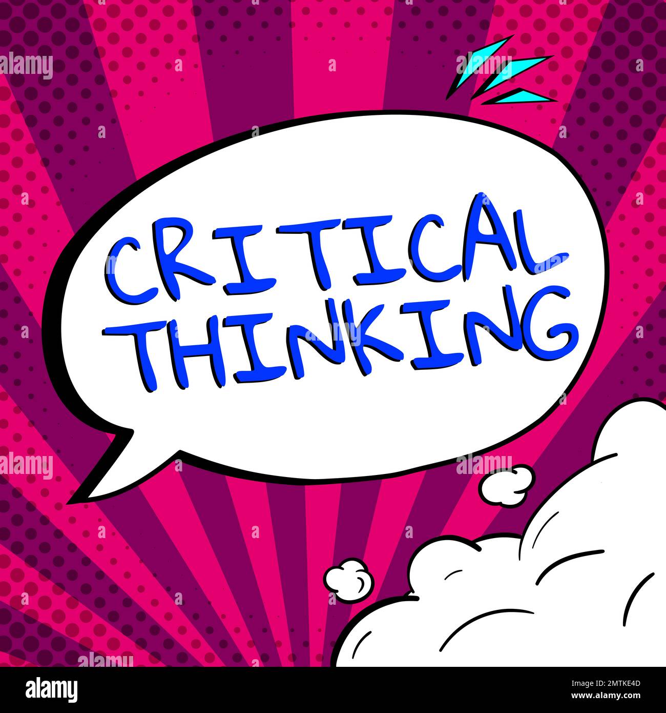 Sign displaying Critical Thinking. Conceptual photo sequence of stages ...