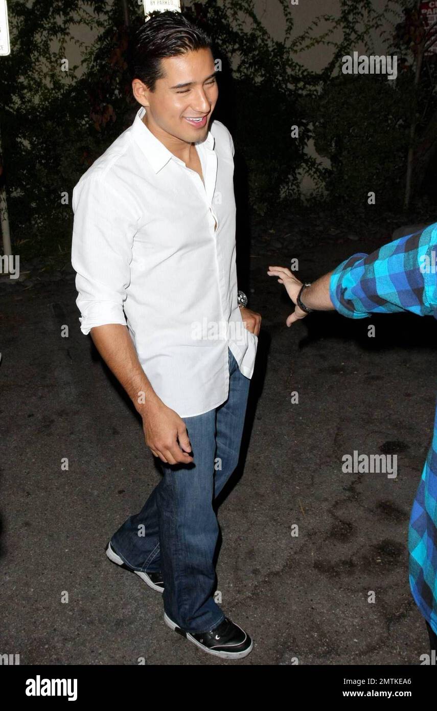 Mario Lopez attends an event for Sevin Nyne at Revolve Clothing in Los ...