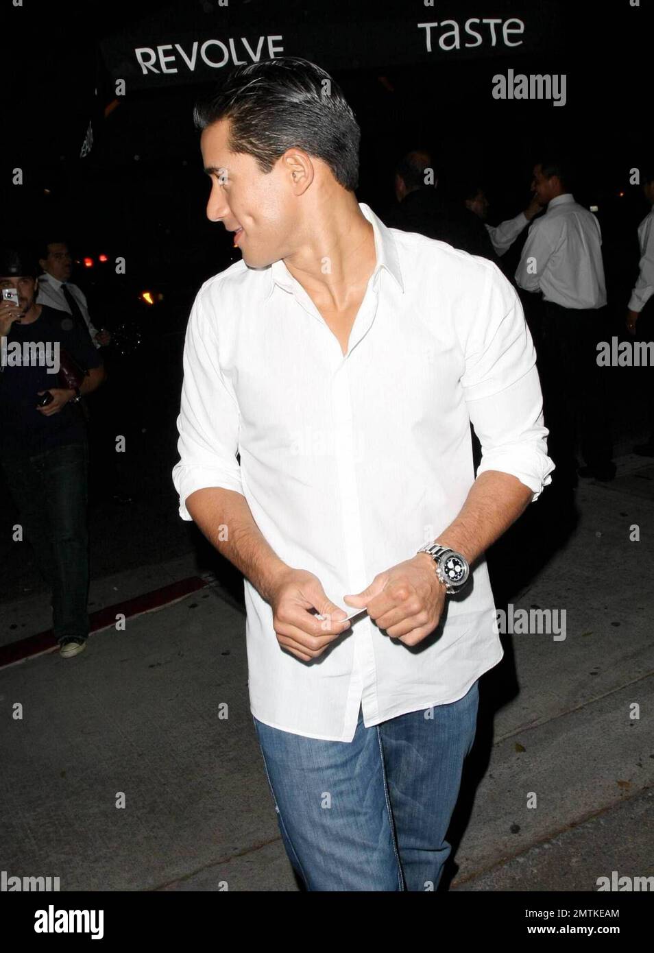 - Mario Lopez attends an event for Sevin Nyne at Revolve Clothing in ...
