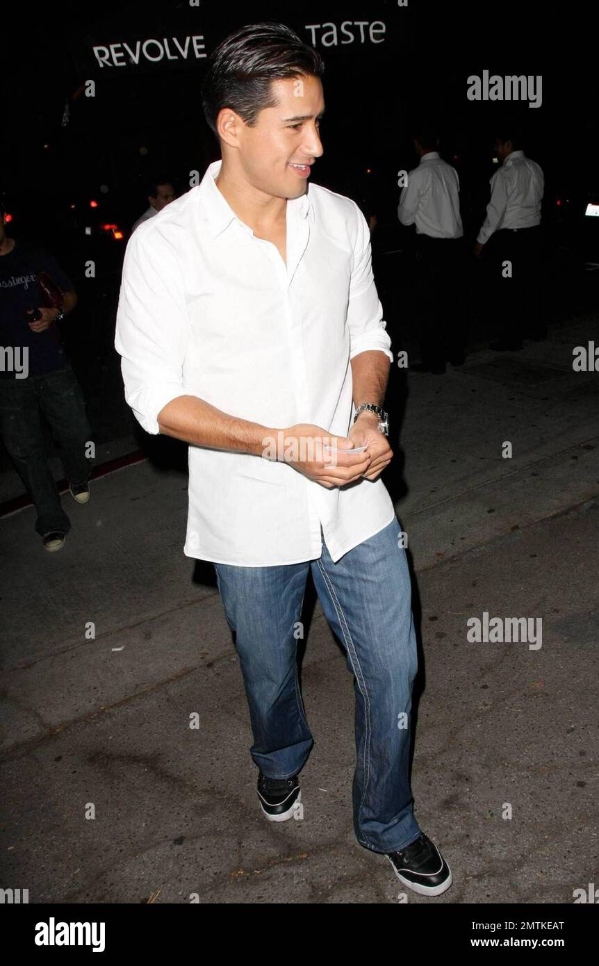 - Mario Lopez attends an event for Sevin Nyne at Revolve Clothing in ...