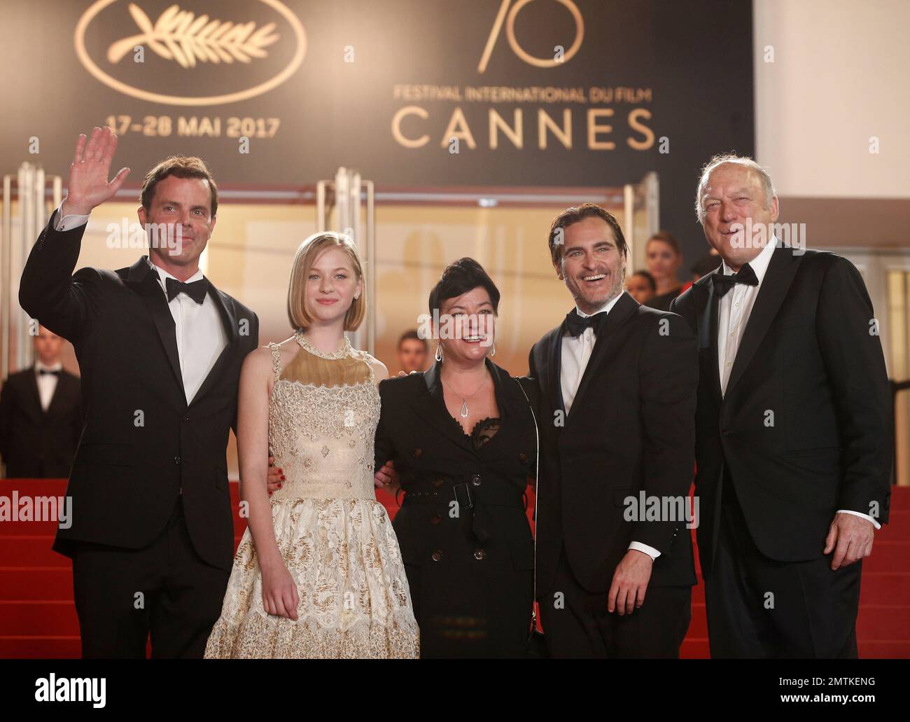 Actors Alex Manette, from left, Ekaterina Samsonov, director Lynne ...
