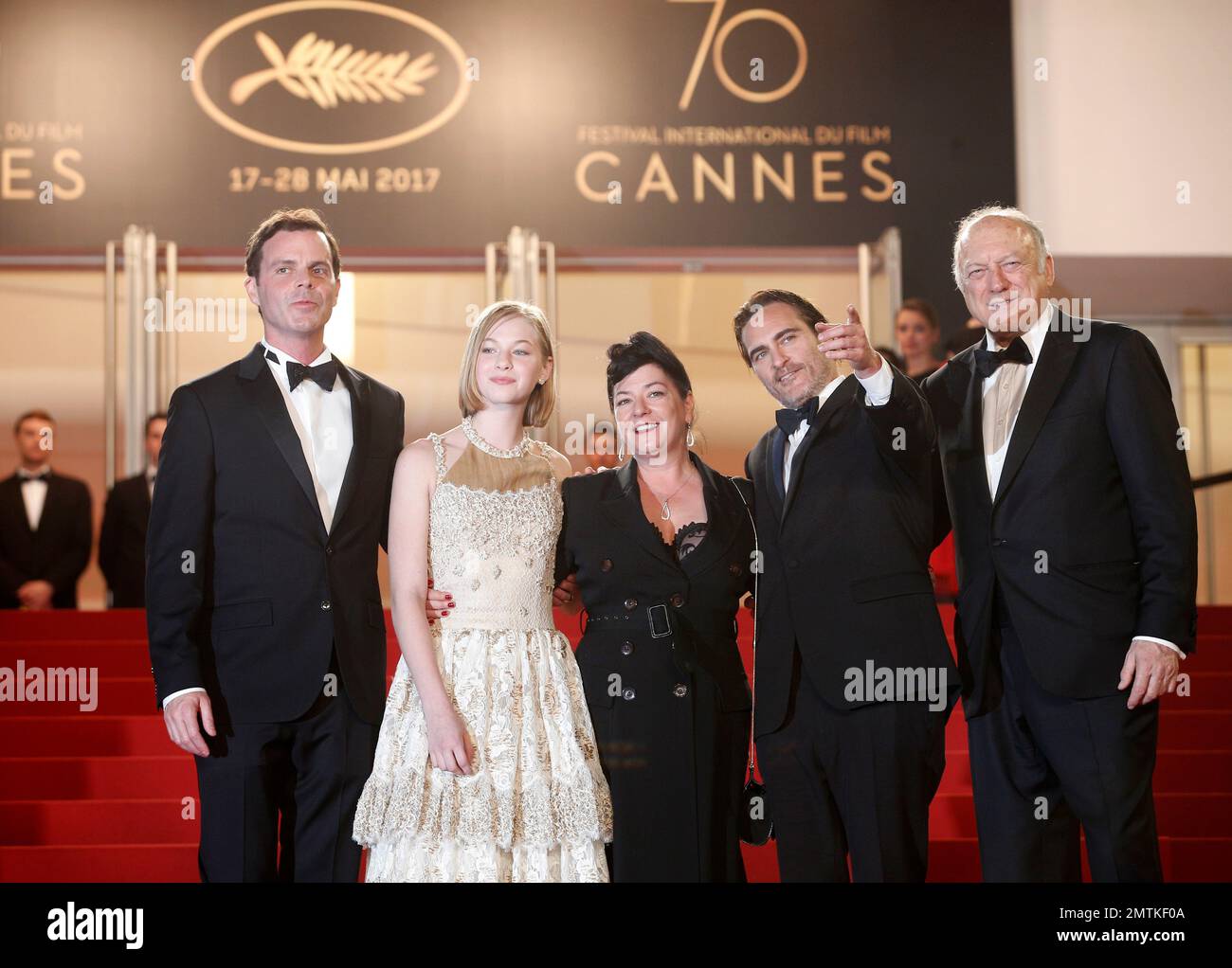 Actors Alex Manette, from left, Ekaterina Samsonov, director Lynne ...