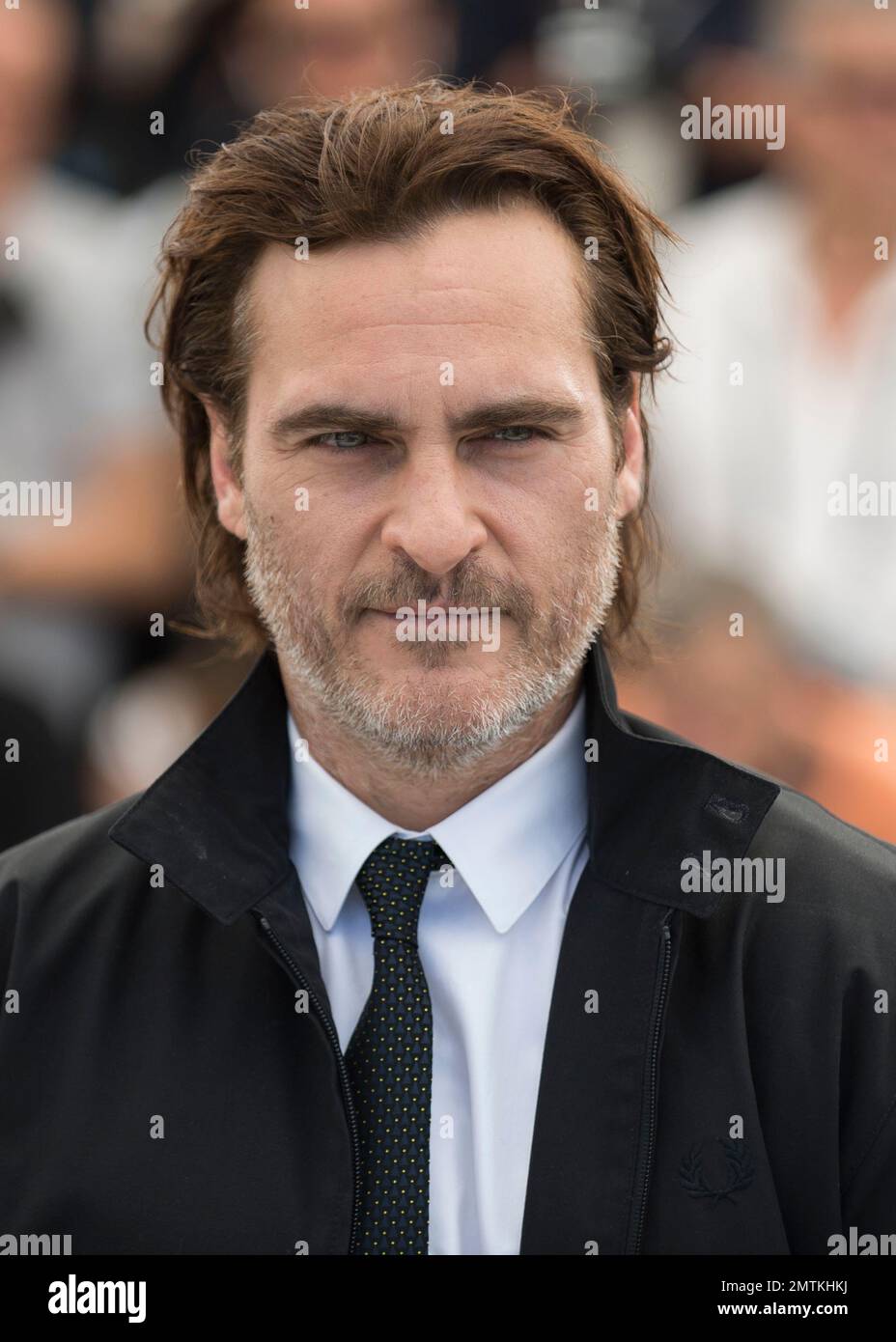 Actor Joaquin Phoenix poses for photographers during the photo call for ...