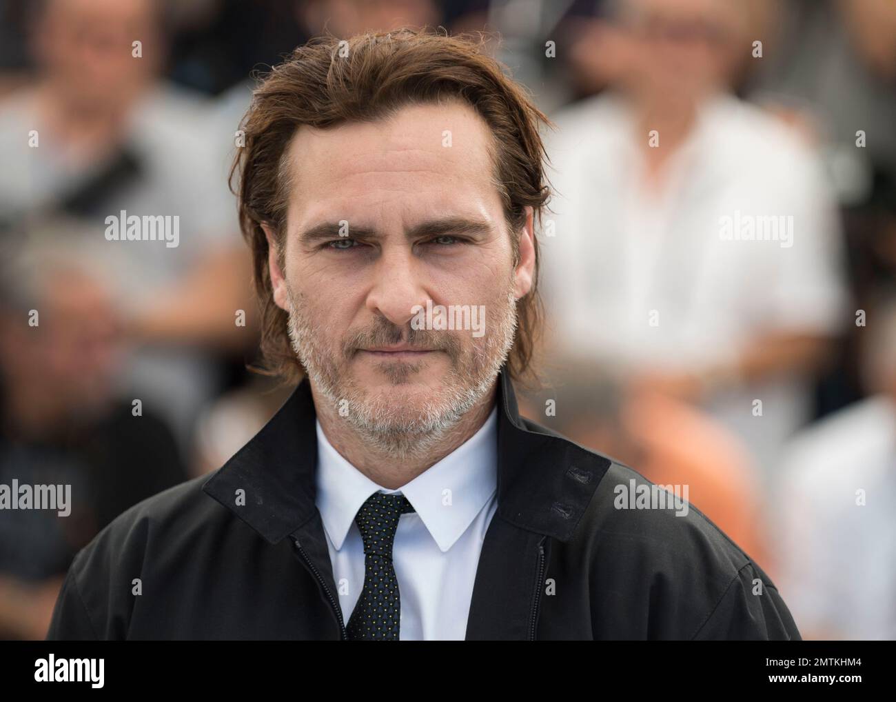 Actor Joaquin Phoenix poses for photographers during the photo call for ...