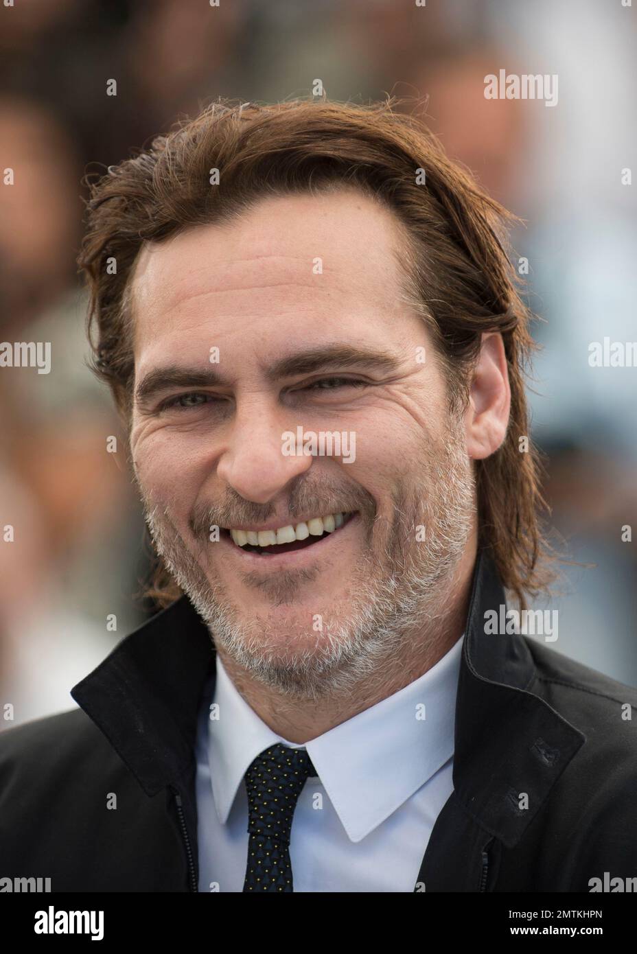 Actor Joaquin Phoenix poses for photographers during the photo call for ...