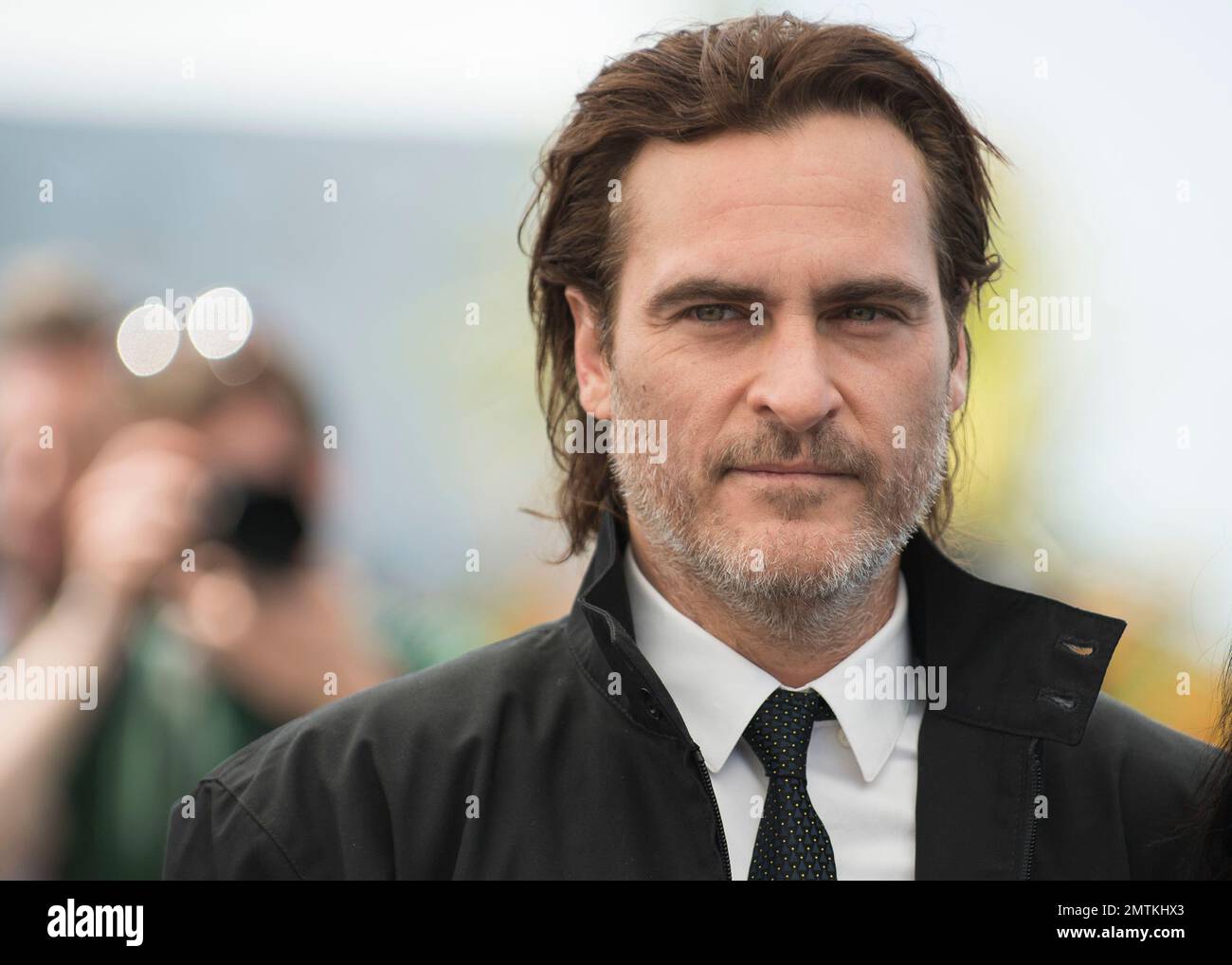 Actor Joaquin Phoenix poses for photographers during the photo call for ...