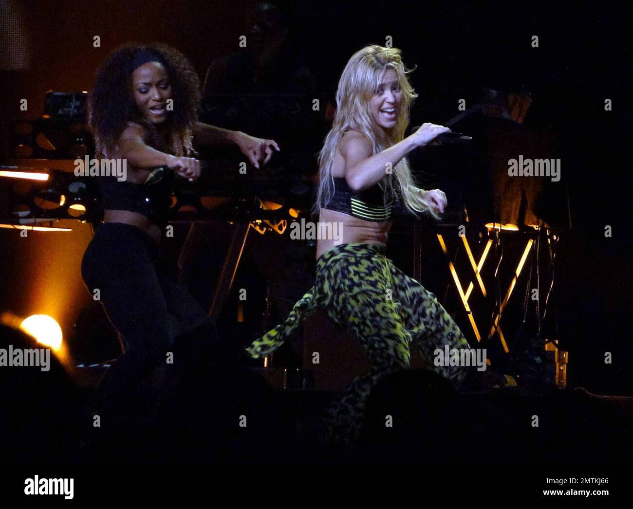 In the second of two South Florida performances, Colombian singer ...