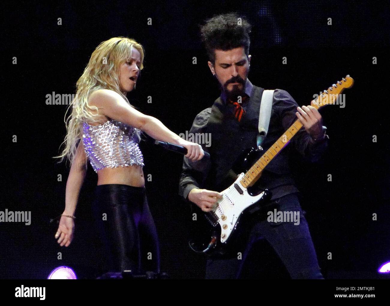 Shakira the sun comes out world tour hi-res stock photography and ...