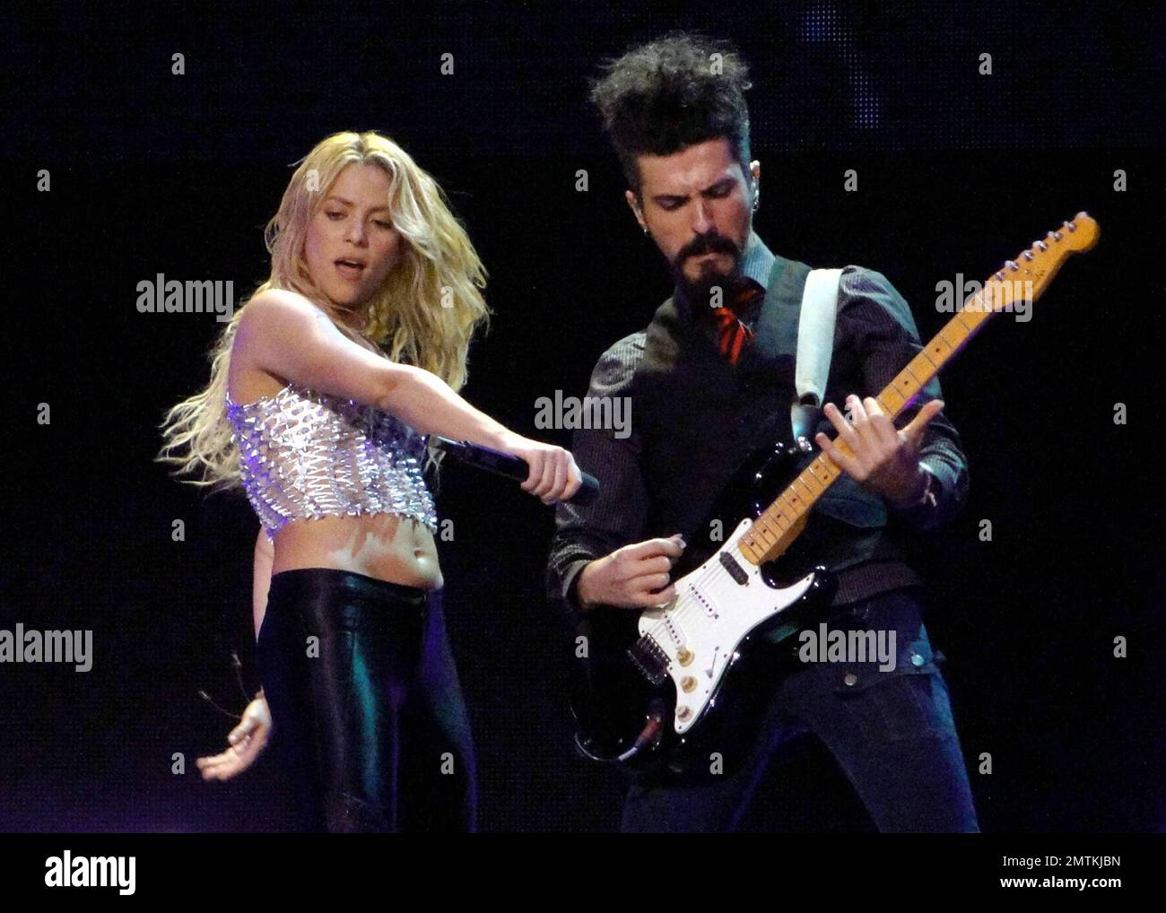 In the second of two South Florida performances, Colombian singer ...