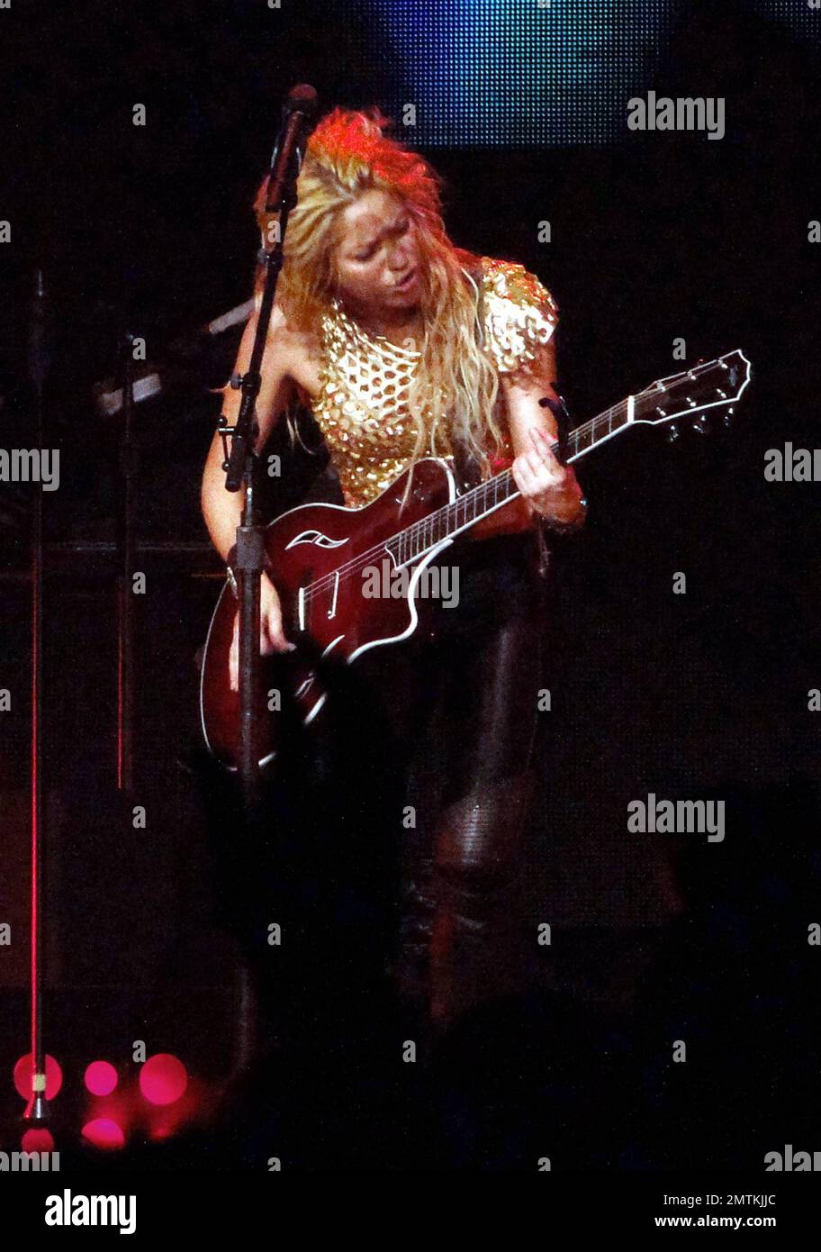 In the second of two South Florida performances, Colombian singer ...