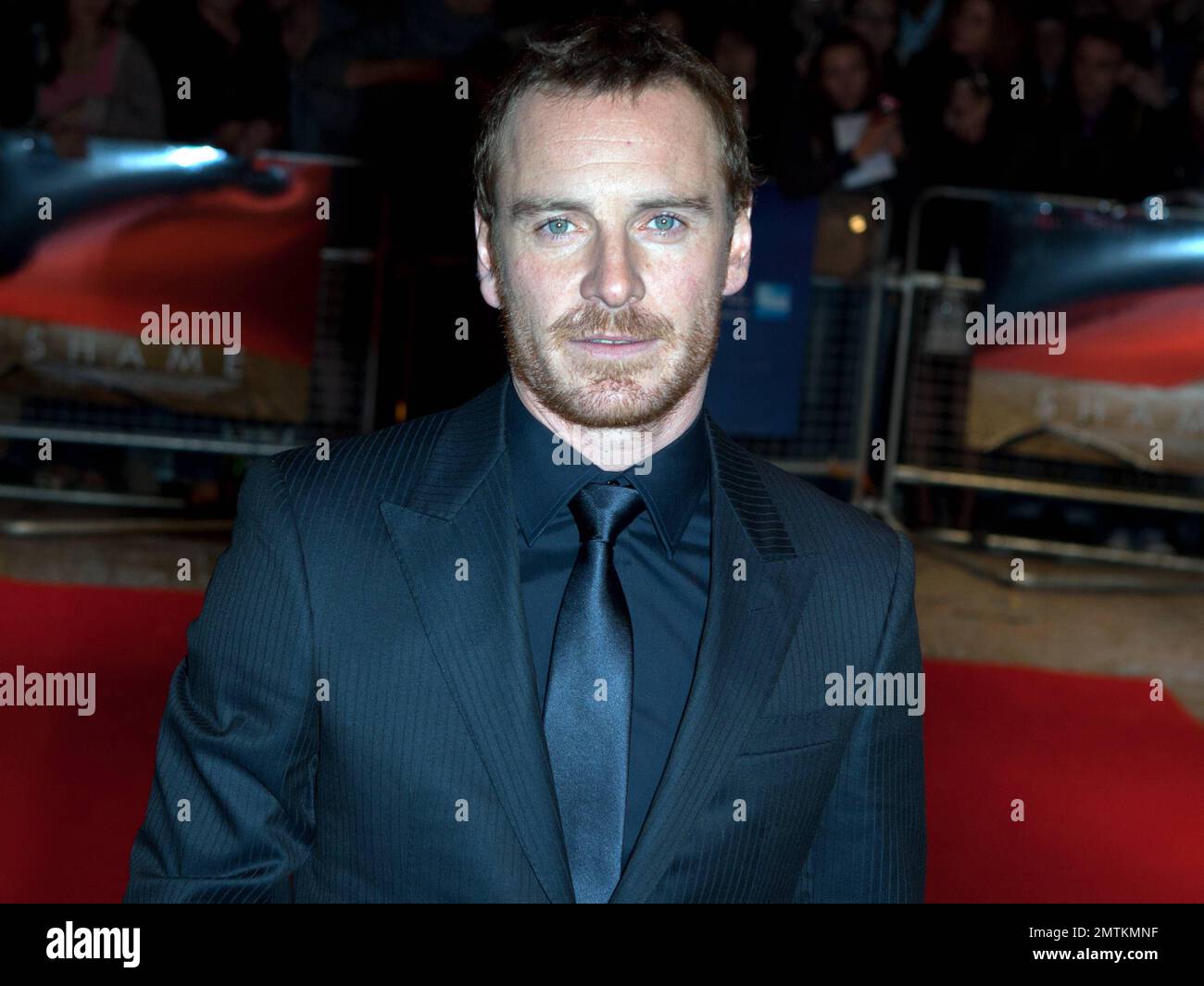 Michael Fassbender attends the premiere of "Shame" at the 55th BFI ...