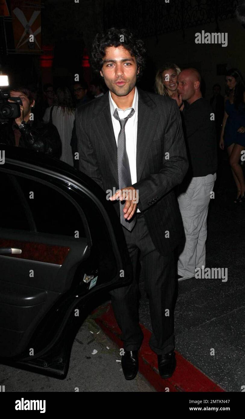 Adrian Grenier attends Shane West's birthday party at Bardot in Los ...