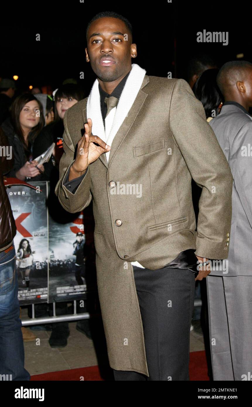Ashley "Bashy" Thomas at the premiere of "Shank" at the Ritzy Cinema in ...
