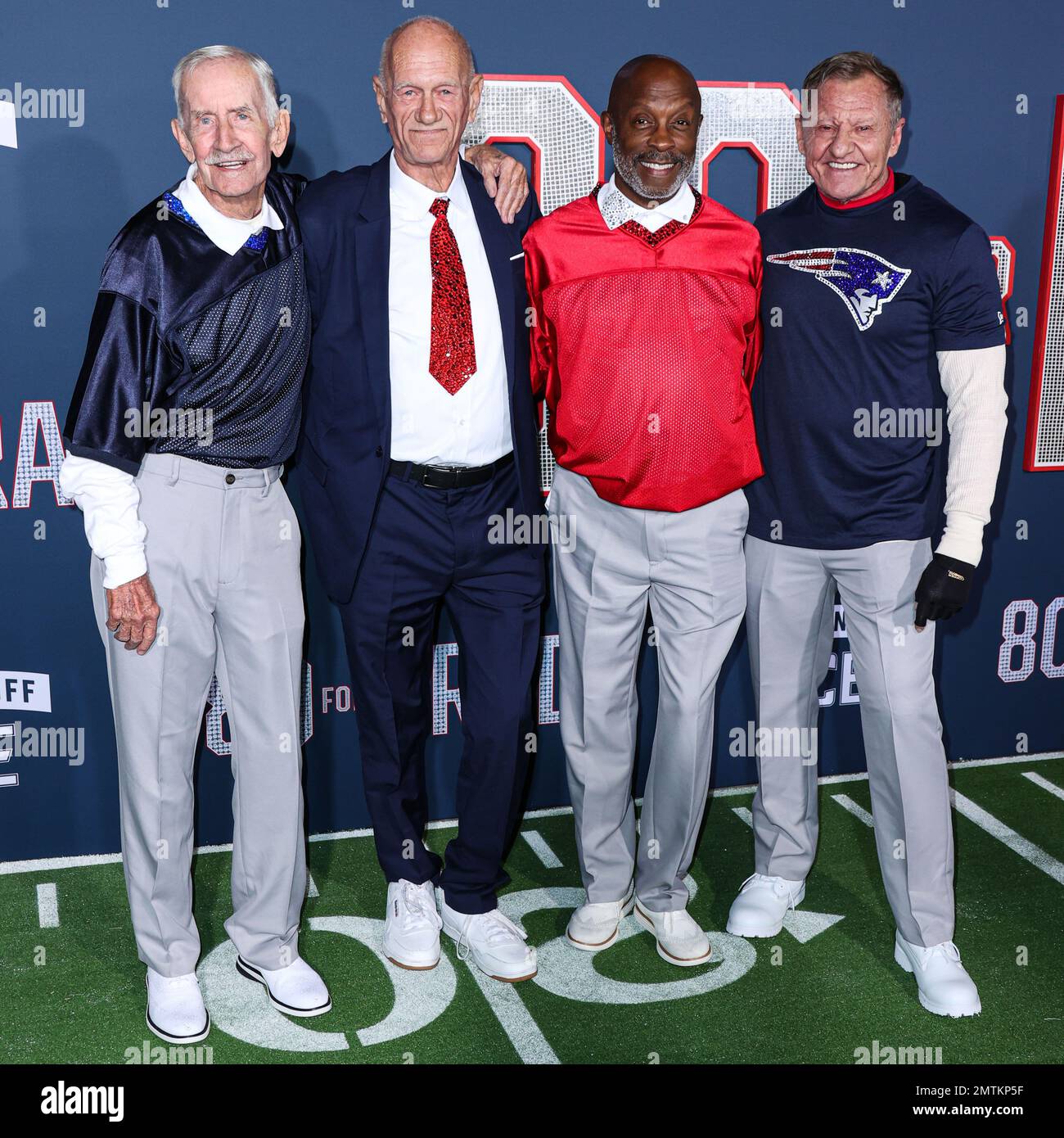 WESTWOOD, LOS ANGELES, CALIFORNIA, USA - JANUARY 31: Bill Lyons, Robert Reeves, Jessay Martin ...