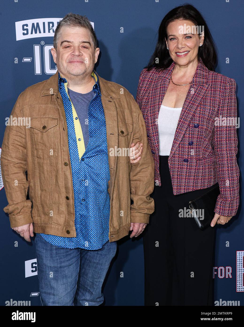 WESTWOOD, LOS ANGELES, CALIFORNIA, USA - JANUARY 31: Patton Oswalt and ...