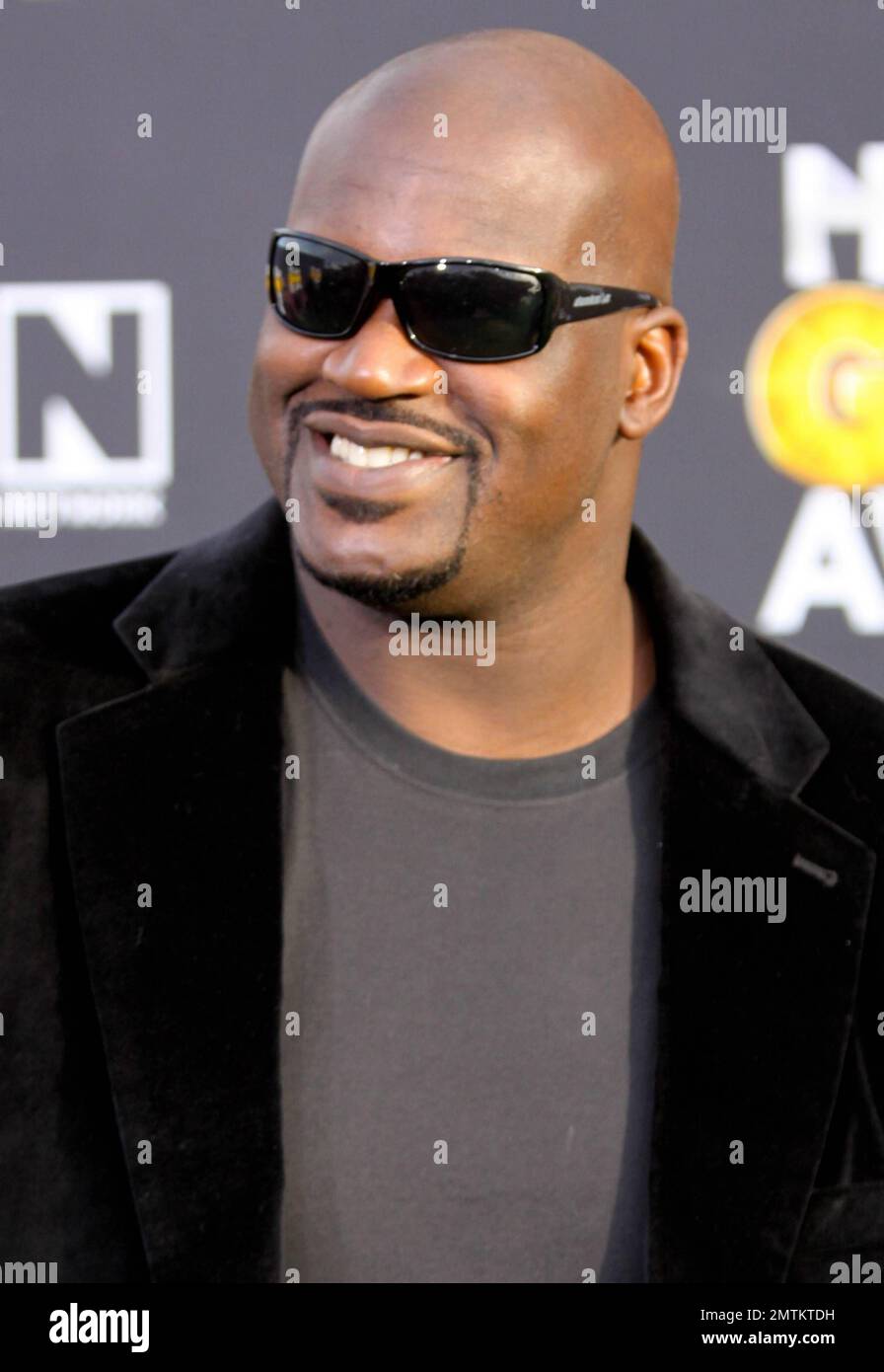 Shaquille O'Neal arrives at the Cartoon Network's "Hall Of Game Awards ...