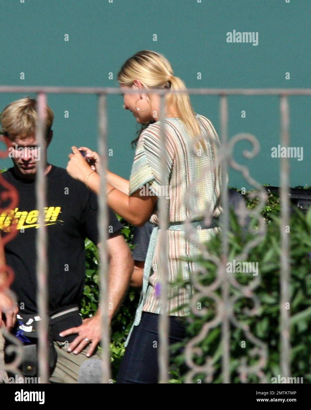 Exclusive!! Maria Sharapova flms an advert for Canon pocket cameras ...