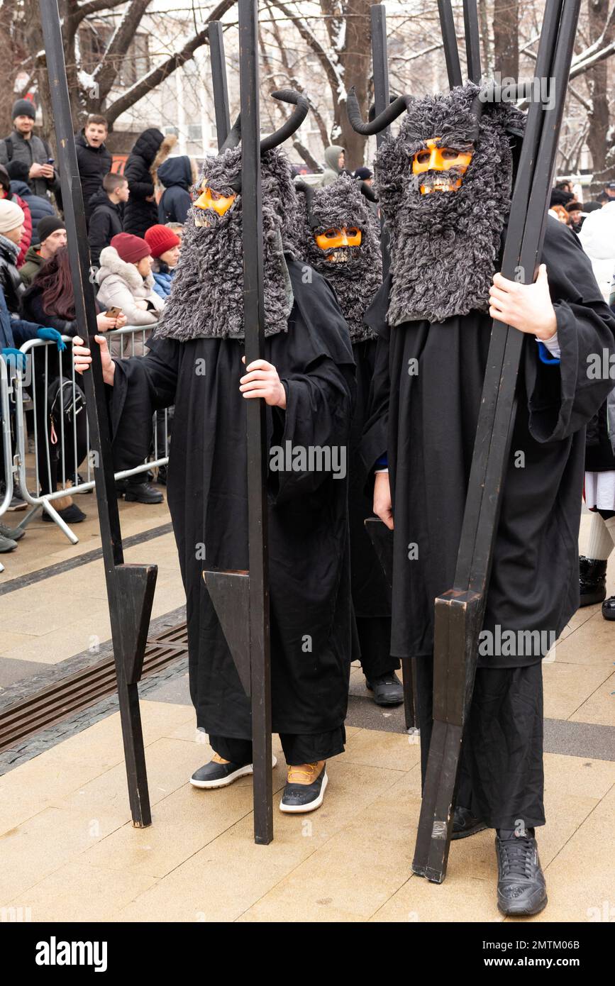 Masked costumes hi-res stock photography and images - Alamy