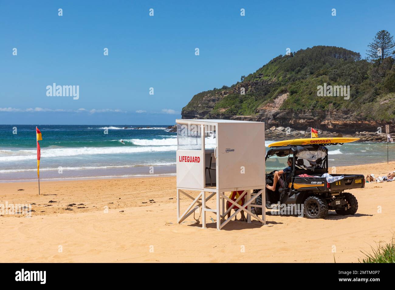 Warriewood beach Sydney Australia australian lifeguard surf rescue ...