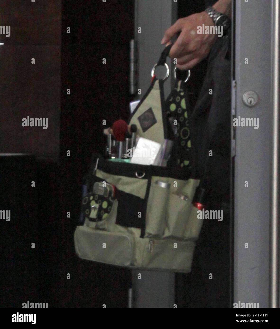 Exclusive!! Sharon Osbourne leaves for work with a glass of ice water ...