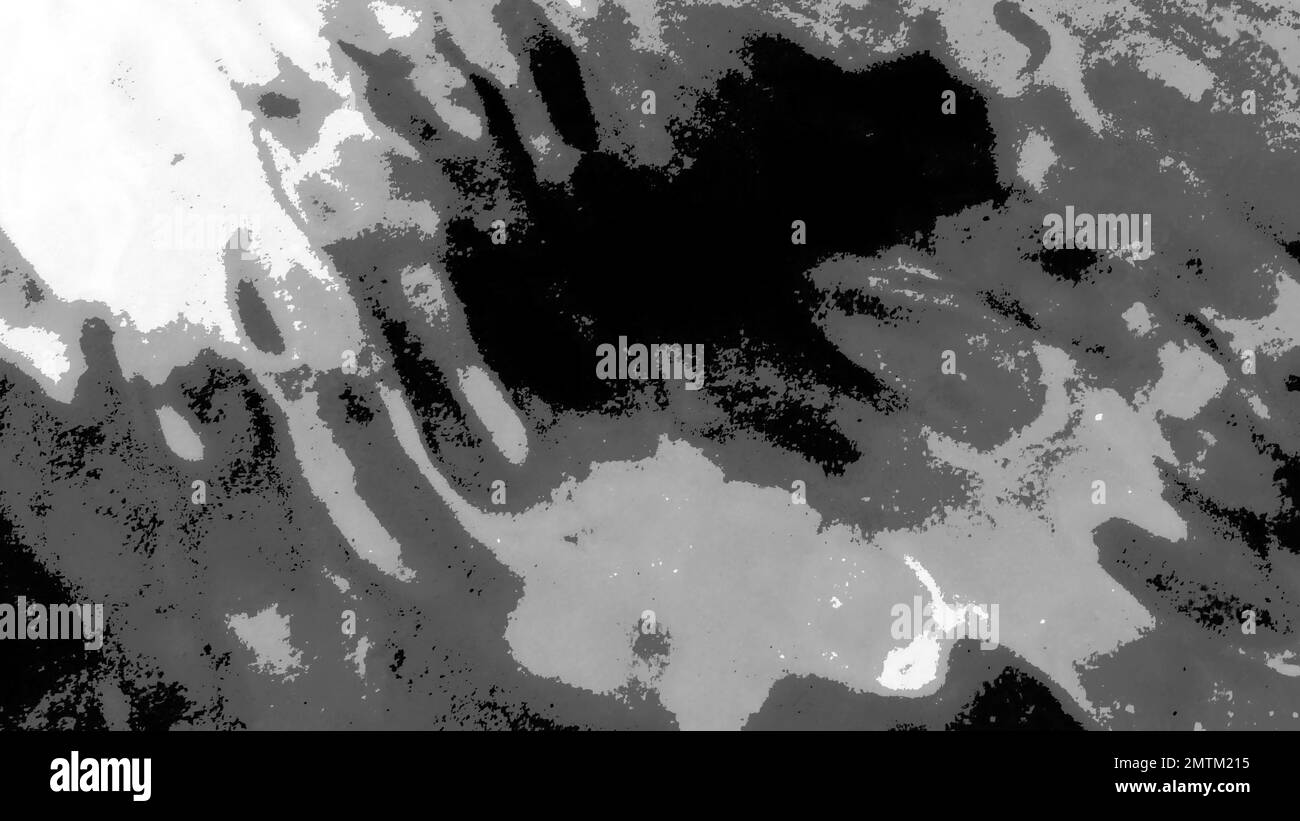 Textures of the water surface of the movement of waves with bubbles and ...