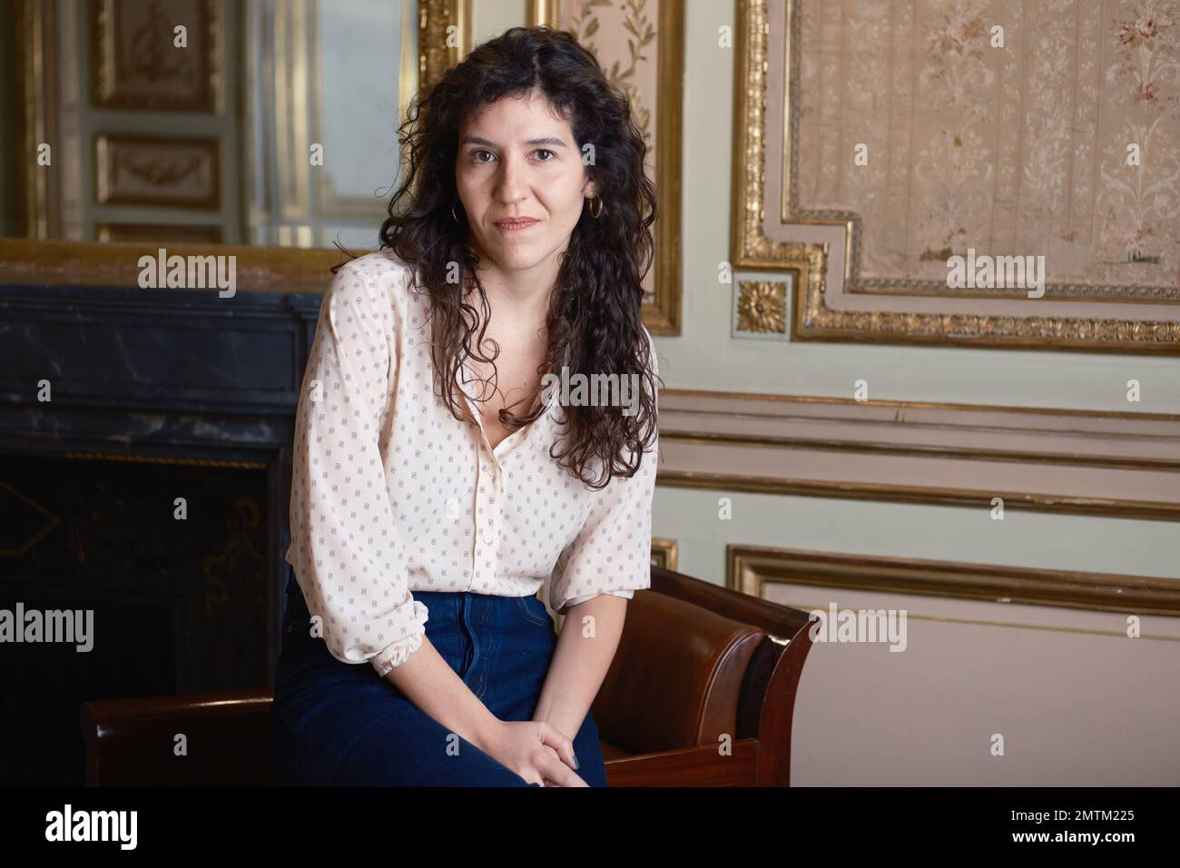 French director, Valentina Maurel poses during the portrait session at ...