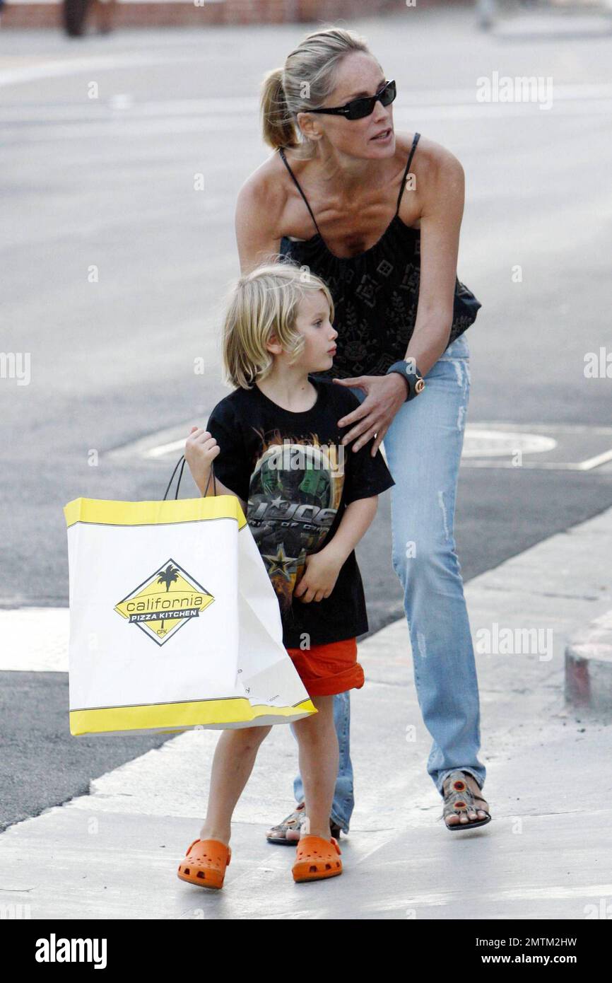 Sharon stone and son laird hi-res stock photography and images - Alamy