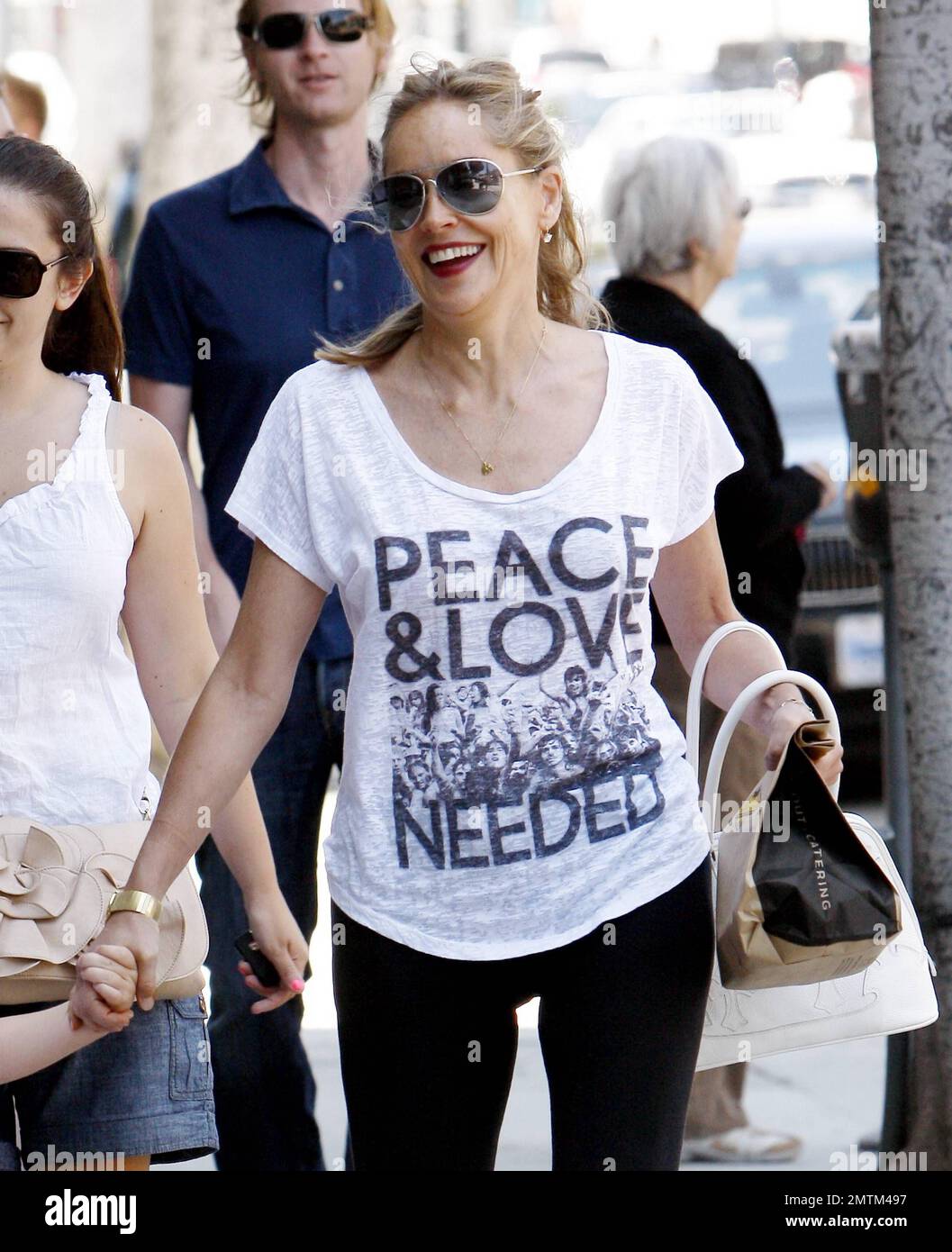 Sharon Stone and her three sons, Roan Joseph, Laird Vonne, and Quinn ...