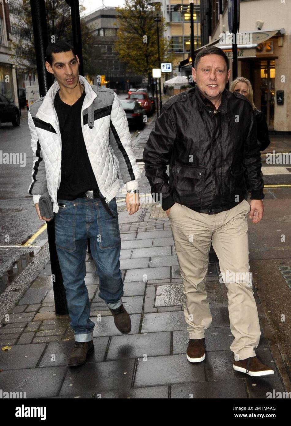 Happy Mondays singer Shaun Ryder arrives at BBC Radio 1 studios on a ...