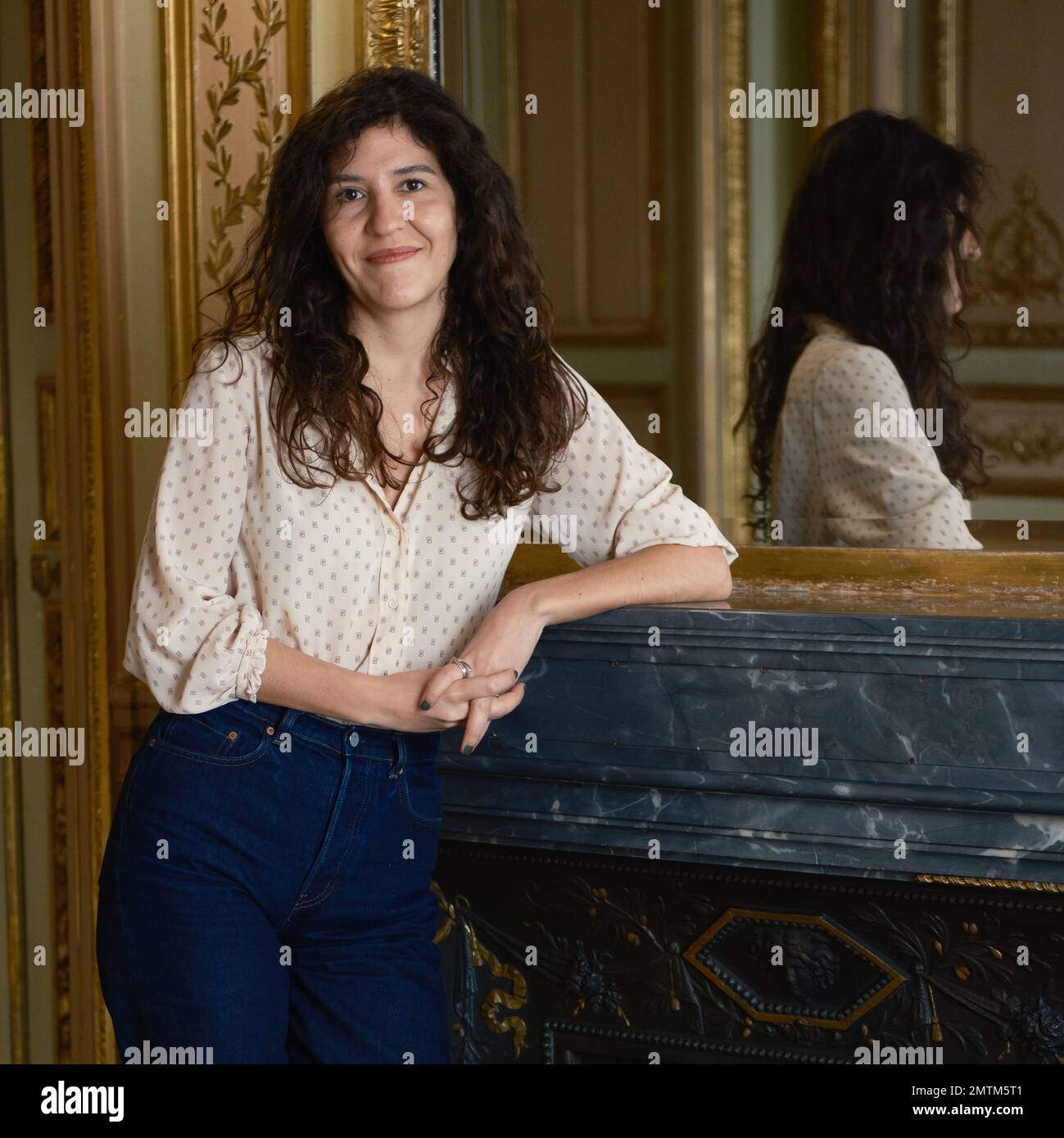 French director, Valentina Maurel poses during the portrait session at ...