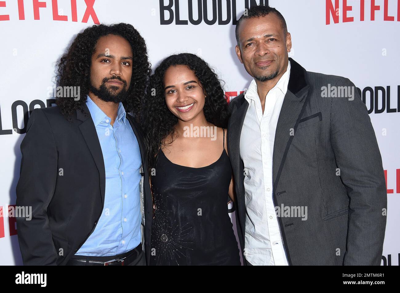 Makaylo Van Peebles, from left, Morgana Van Peebles and Mario Van ...