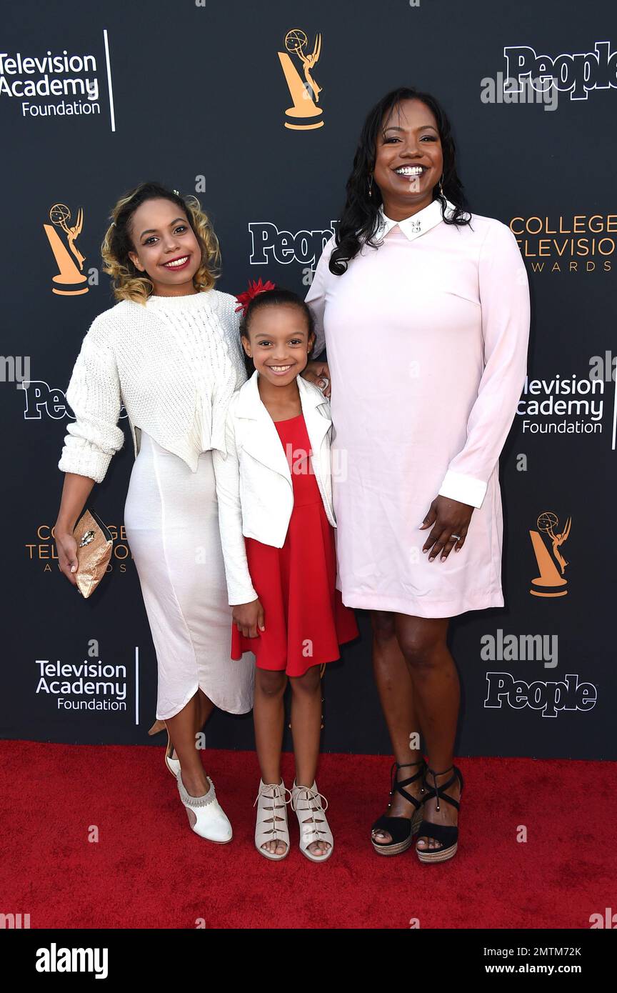 Brenna Miller, Sophia Miller and Wendy Calhoun arrive at the 38th ...
