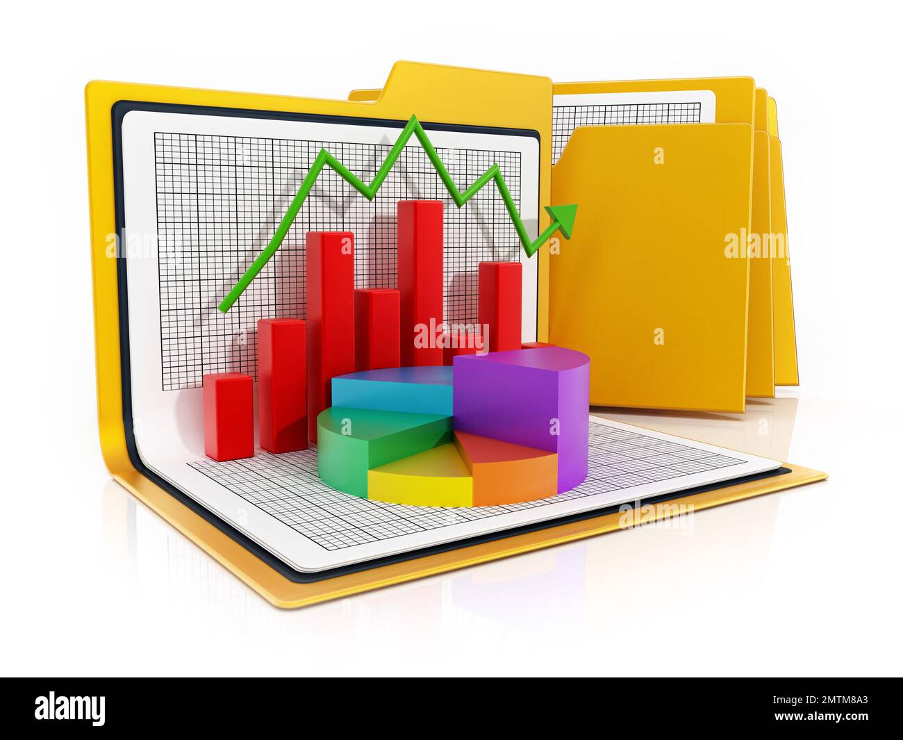 Charts folder icon hi-res stock photography and images - Alamy