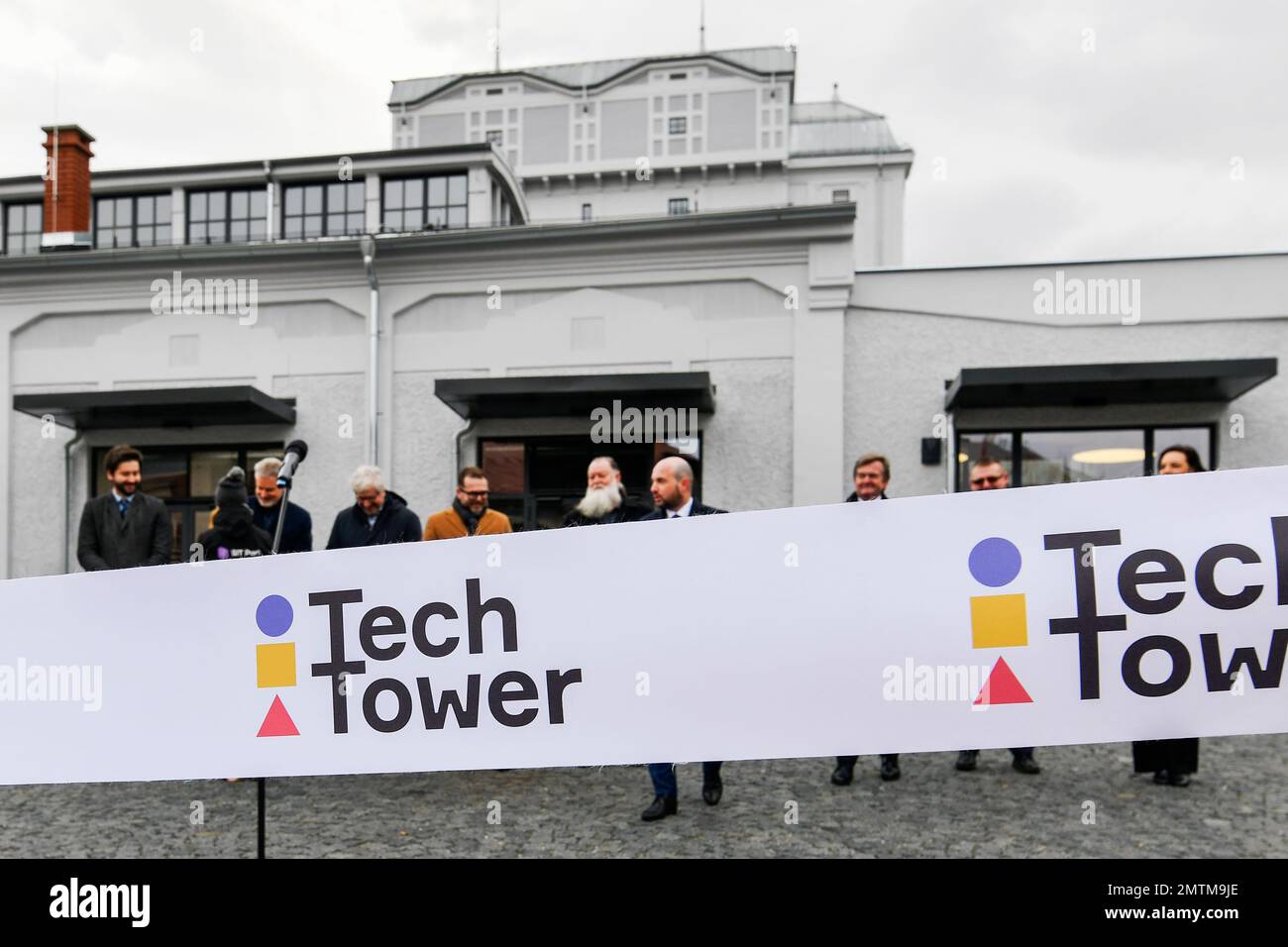 Pilsen, Czech Republic. 01st Feb, 2023. Ceremonial opening of the TechTower Technology Park was ...