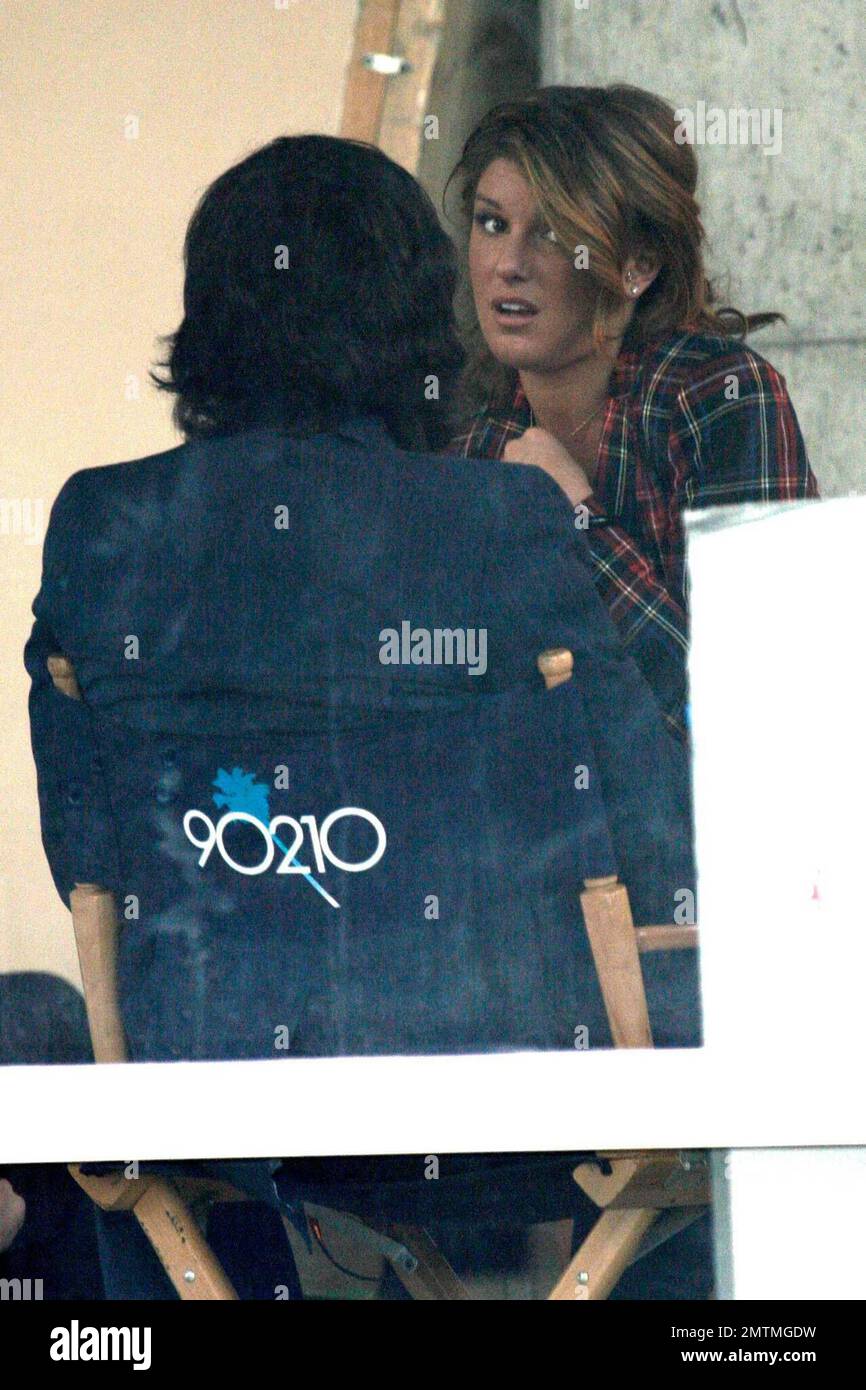 Shenae grimes filming 90210 hi-res stock photography and images - Alamy