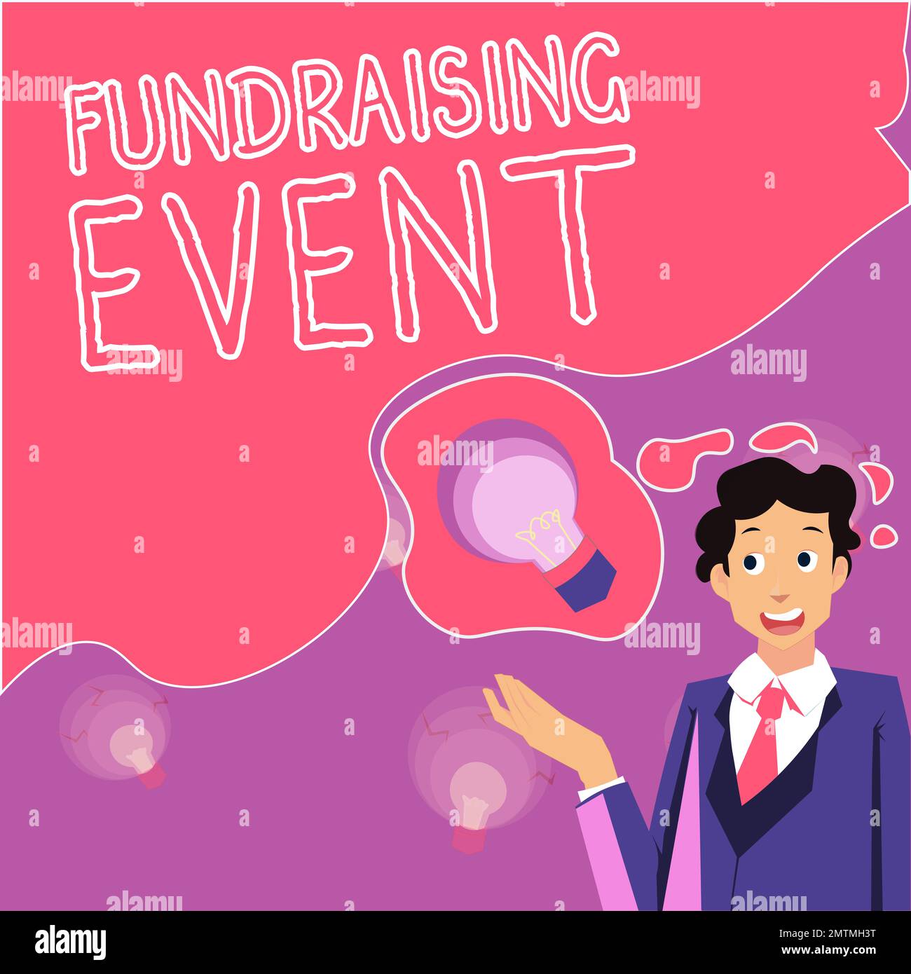 Sign displaying Fundraising Event. Business approach campaign whose ...