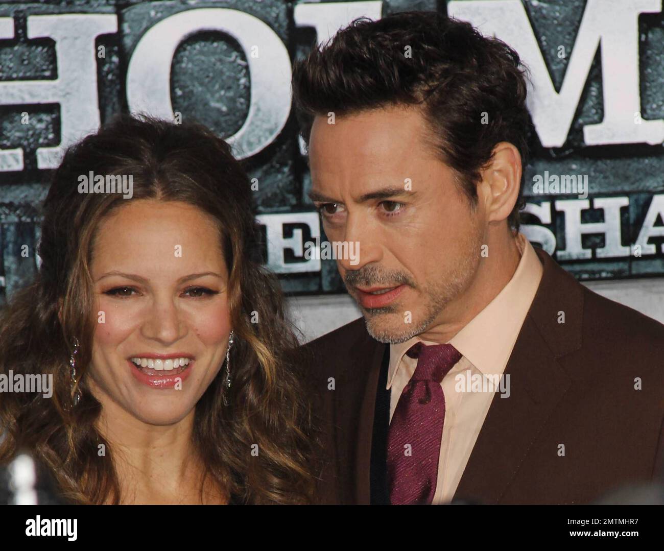 Actor Robert Downey, Jr. with wife, producer Susan Downey at the Los ...