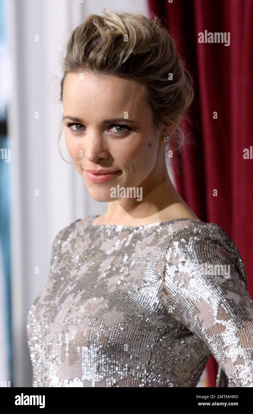 Actress Rachel McAdams at the Los Angeles Premiere of "Sherlock Holmes ...