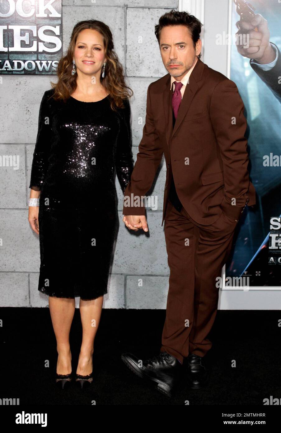 Actor Robert Downey, Jr. with wife, producer Susan Downey at the Los ...