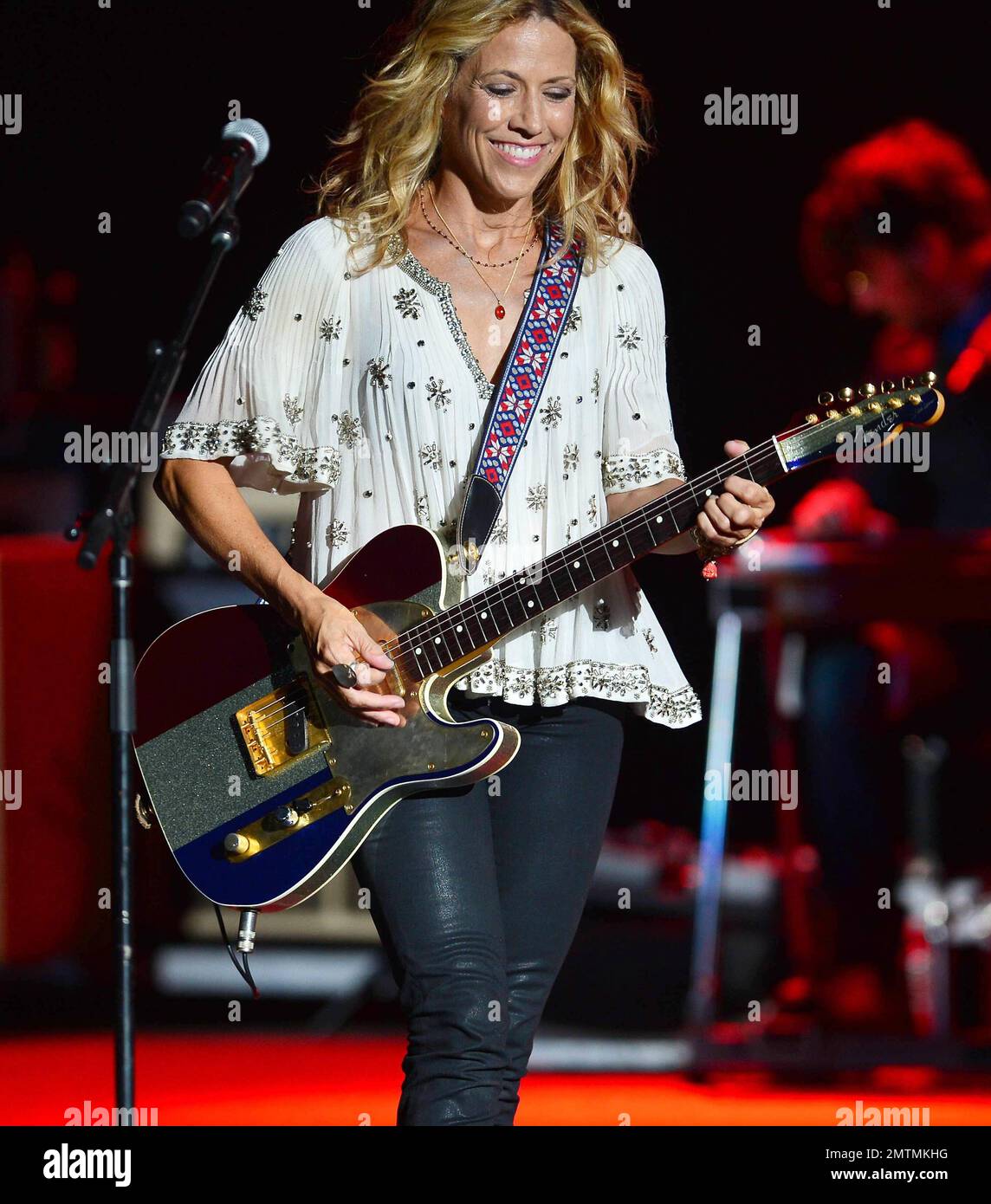Sheryl Crow performs live on stage at the Cruzan Amphitheatre in West ...
