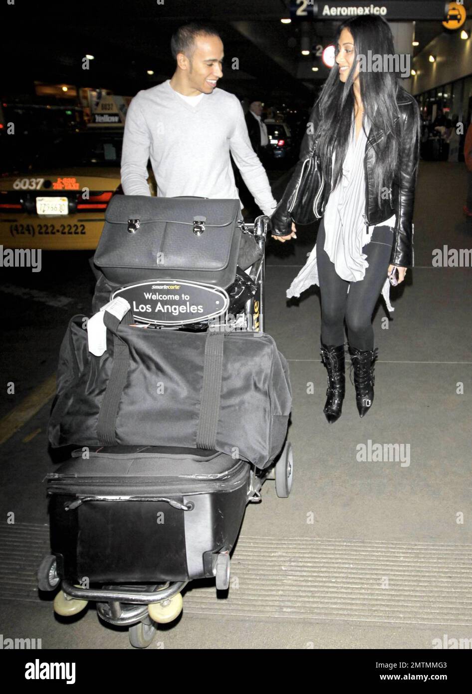 Pussycat Doll Nicole Scherzinger is all smiles as she meets her ...