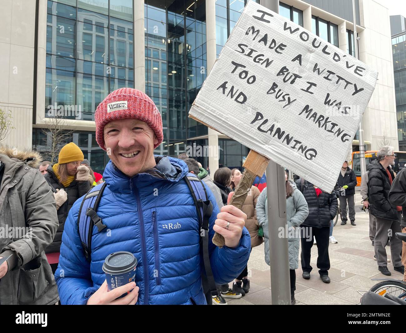 Teacher strikes 2023 february 1 hi-res stock photography and images - Alamy