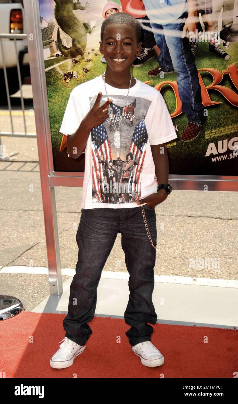 Kwesi Boakye attends the Los Angeles premiere of Warner Bros. Pictures ...