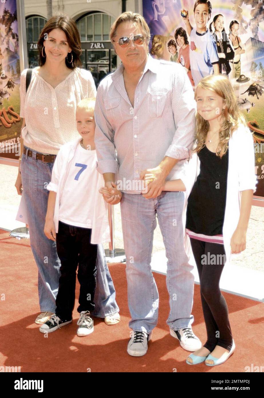 Don Johnson and family attend the Los Angeles premiere of Warner Bros ...