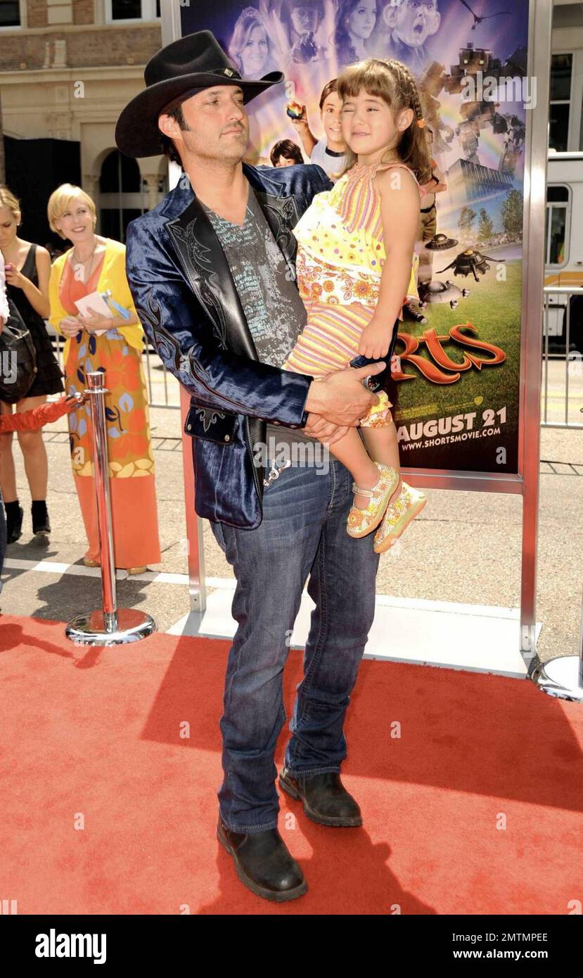 - Robert Rodriguez and daughter attend the Los Angeles premiere of ...
