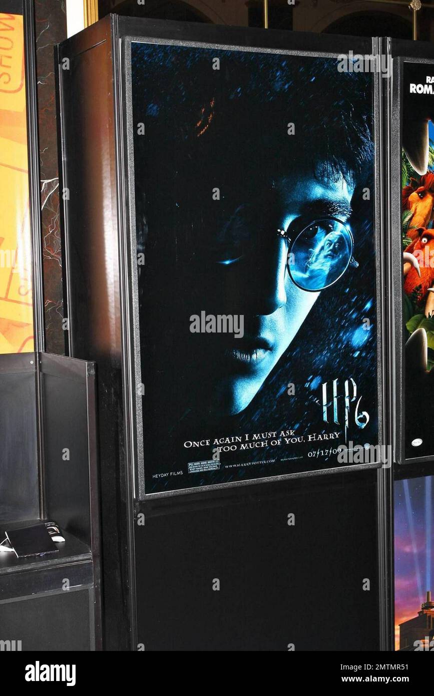 Upcoming film release posters at Showest 2009. Las Vegas, NV. 4/2/09 ...