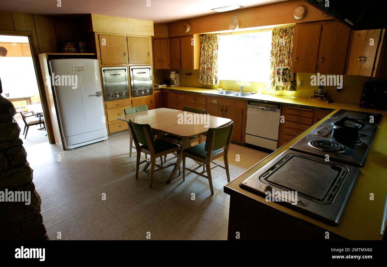 FILE - This July 30, 2007 file photo shows a view of the kitchen in the ...