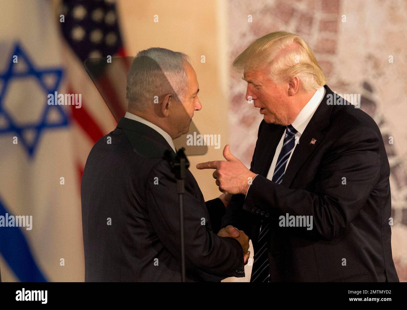 U.S. President Donald Trump and Israeli Prime Minister Benjamin ...